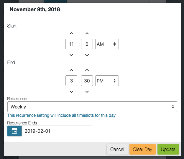 Setting up Therapist Schedules - owlpracticesuite